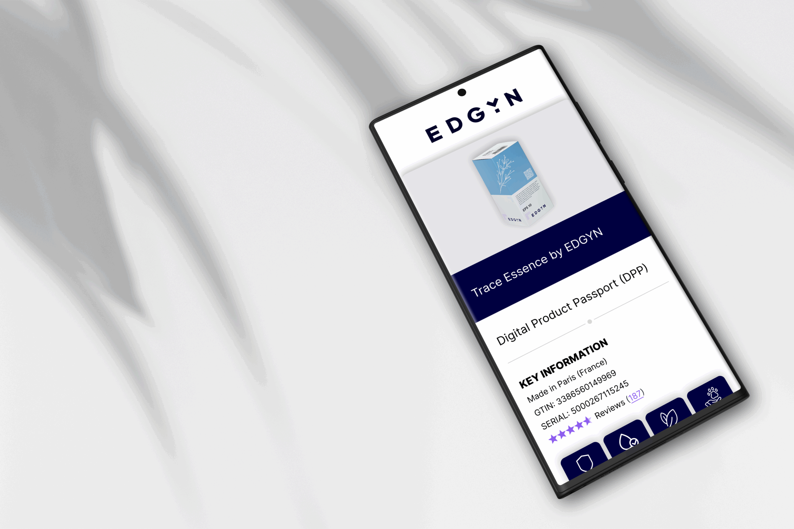 Nouveau produit : passeport produit numérique (DPP) | Edgyn